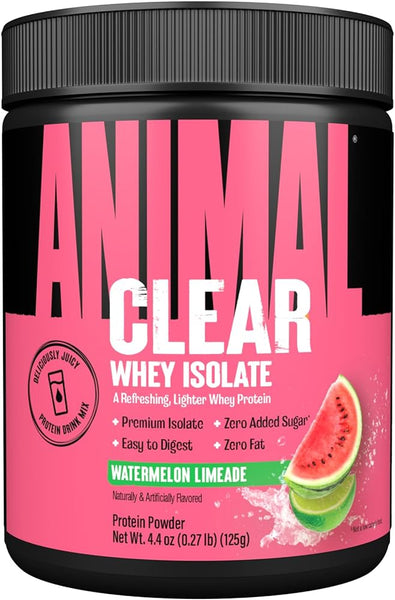 UNI ANIMAL CLEAR WHEY ISOLATE 500 GRS – suplementoscajeme