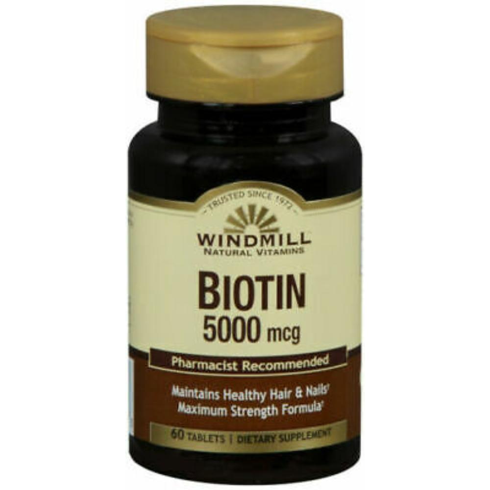 BIOTIN 50000 MCG 60 CAPS – suplementoscajeme