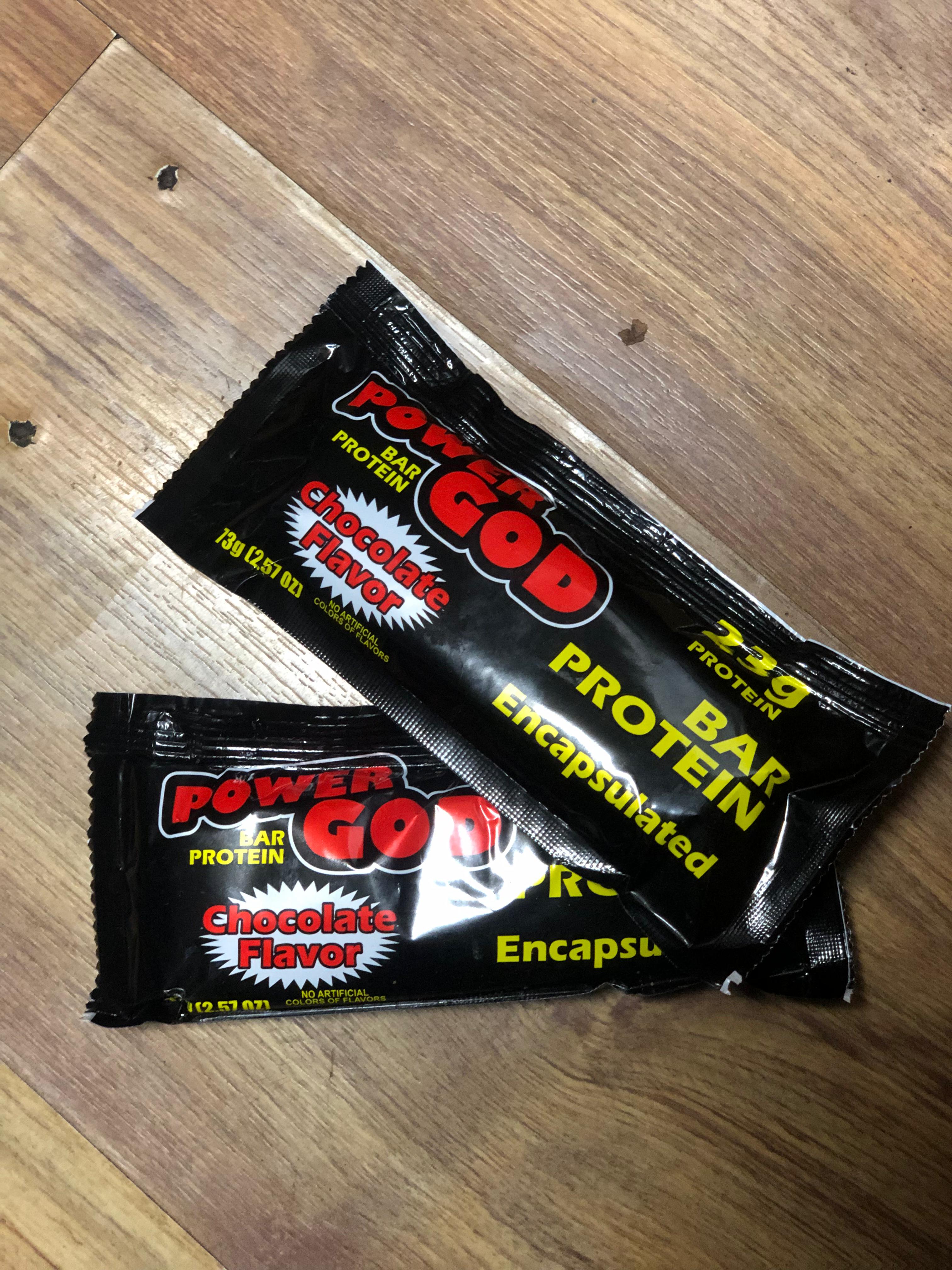 Power God Bar 23g protein - INDIVIDUAL – suplementoscajeme